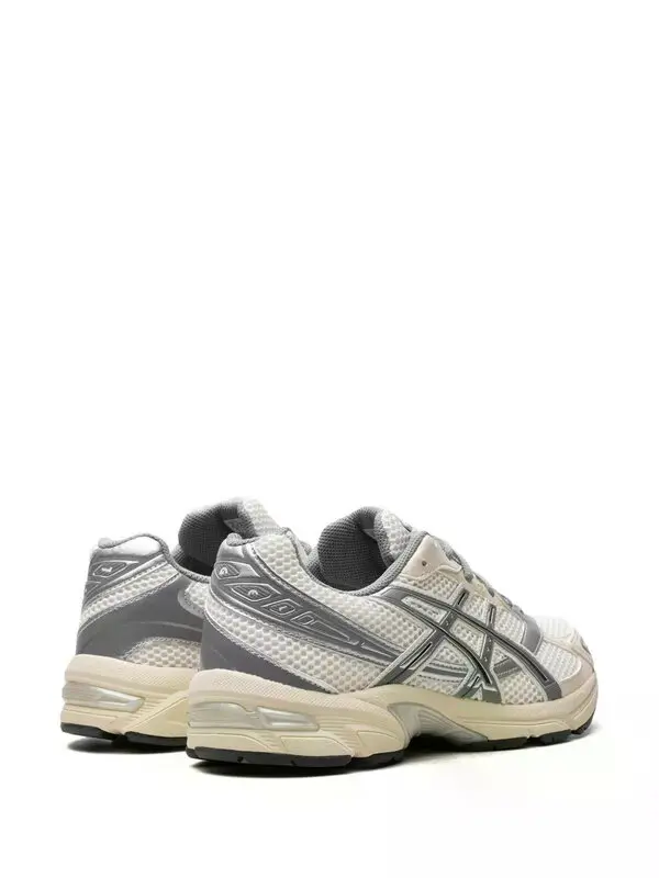 Asics Gel-1130 Lace-up Sneakers In Cream And Clay - Grey