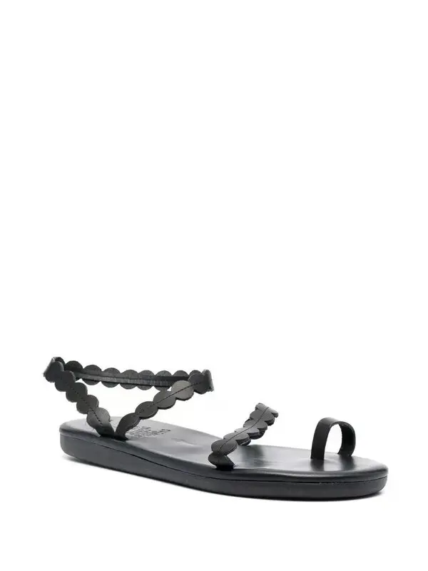 ANCIENT GREEK SANDALS Leather Toe-strap Sandals