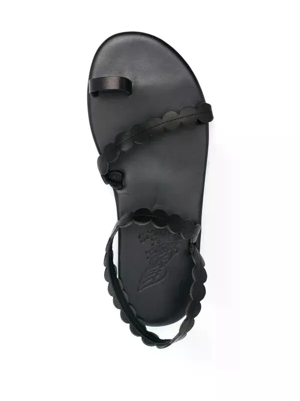 ANCIENT GREEK SANDALS Leather Toe-strap Sandals