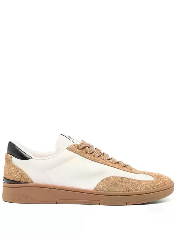 Michael Kors Wilton Paneled Lace-up Sneakers - Brown