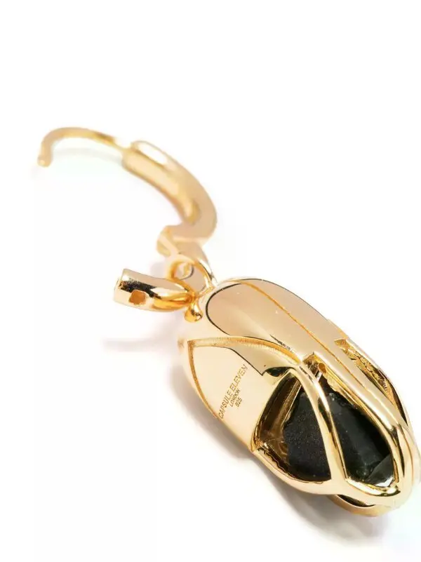 CAPSULE ELEVEN Onyx Hoop Earring