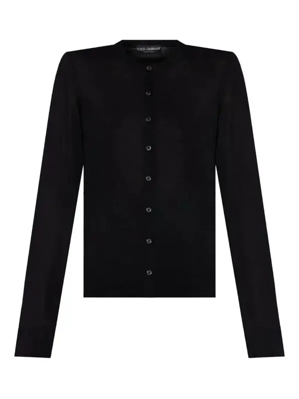 Dolce & Gabbana Cashmere-silk Blend Button-up Cardigan