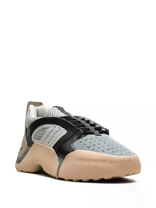 Adidas X Dingyun Zhang Kouza Ash Green Earth Sneakers - Silver