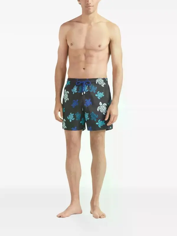 Vilebrequin Tortues Swim Shorts - Black