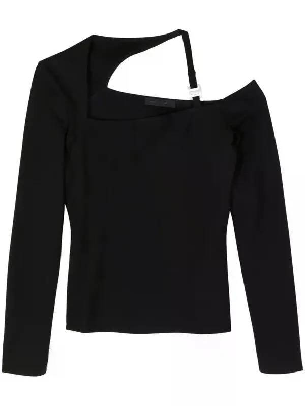 HELIOT EMIL Open-shoulder Long-sleeve Top