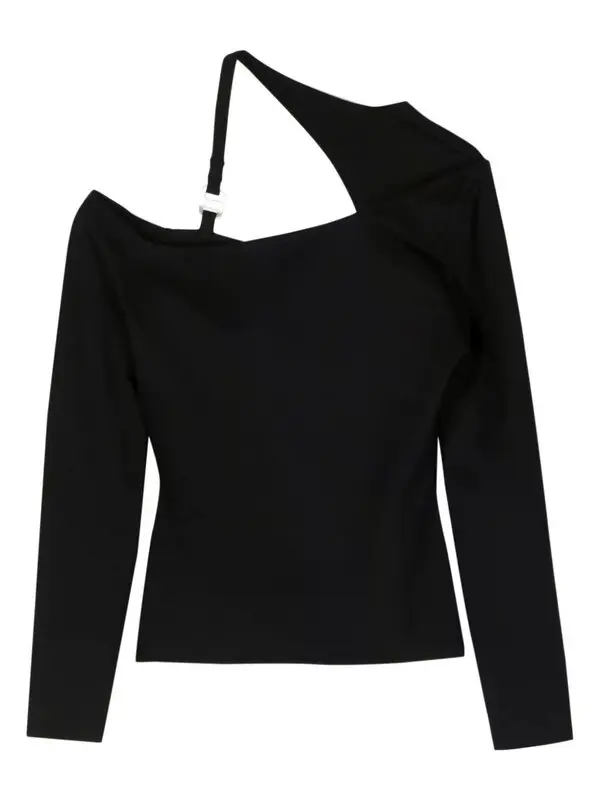 HELIOT EMIL Open-shoulder Long-sleeve Top