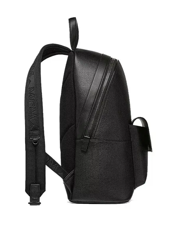 Mcm Stark Backpack With Front Flap Pocket