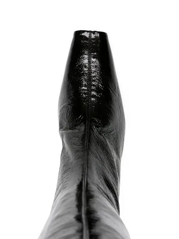 COURREGES 85mm High-shine Thigh-length Boots