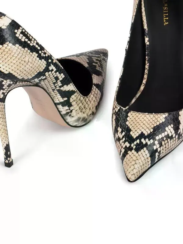 LE SILLA 140mm Eva Pumps - Neutrals