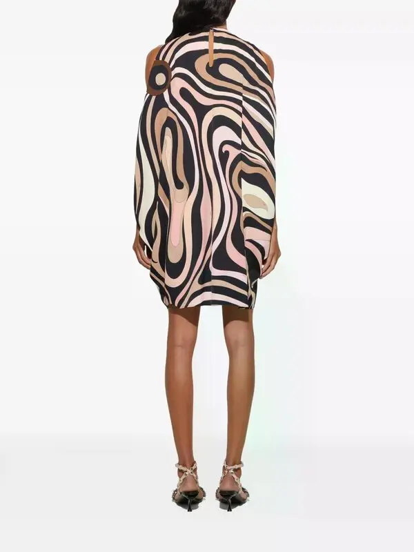 Emilio Pucci Marmo-print Kaftan