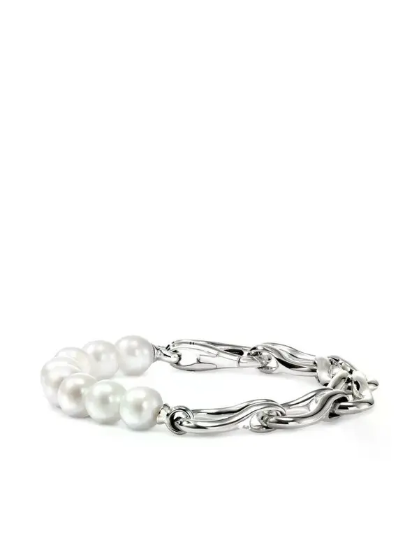 John Hardy Pearl Link Bracelet - Silver