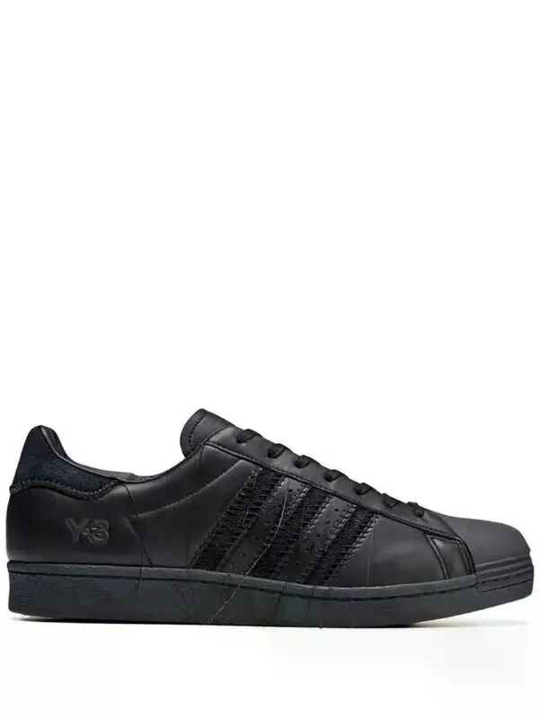 Y3 Superstar Sneakers - Black