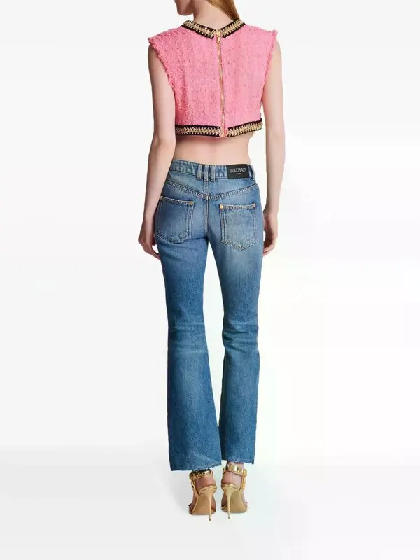 Balmain Mid-rise Flared Jeans