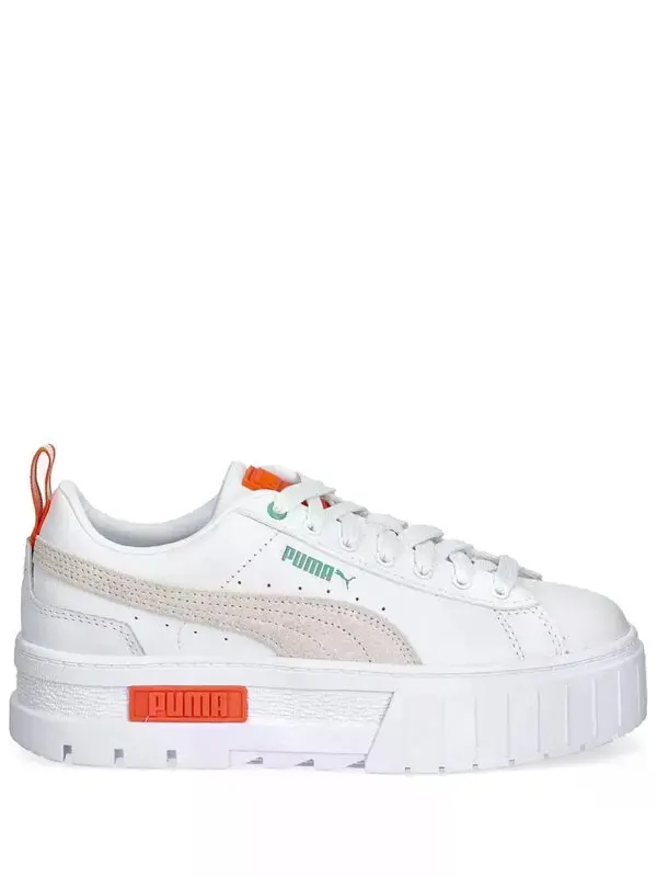 PUMA Mayze Mix Lace-up Sneakers - White