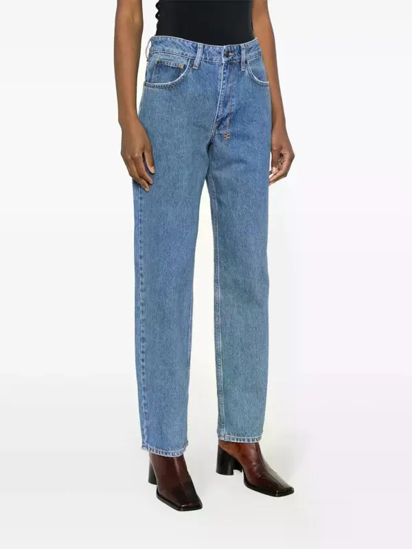 Ksubi Brooklyn Heritage Mid-rise Straight-leg Jeans