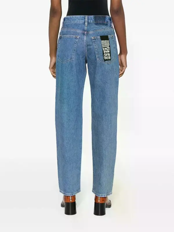 Ksubi Brooklyn Heritage Mid-rise Straight-leg Jeans