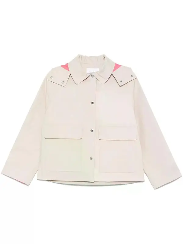 YVES SALOMON Detachable Hood Jacket
