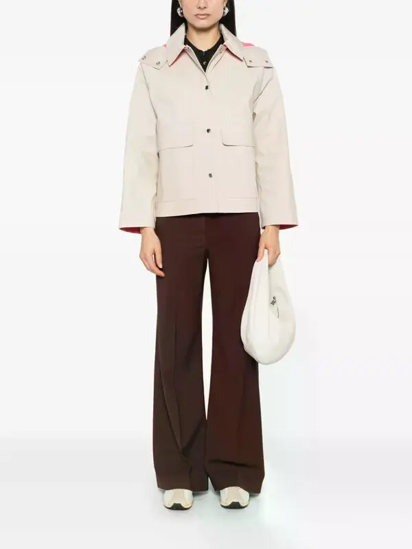 YVES SALOMON Detachable Hood Jacket