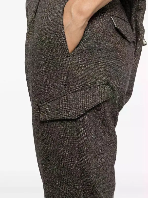 Tagliatore Tapered Wool Blend Trousers