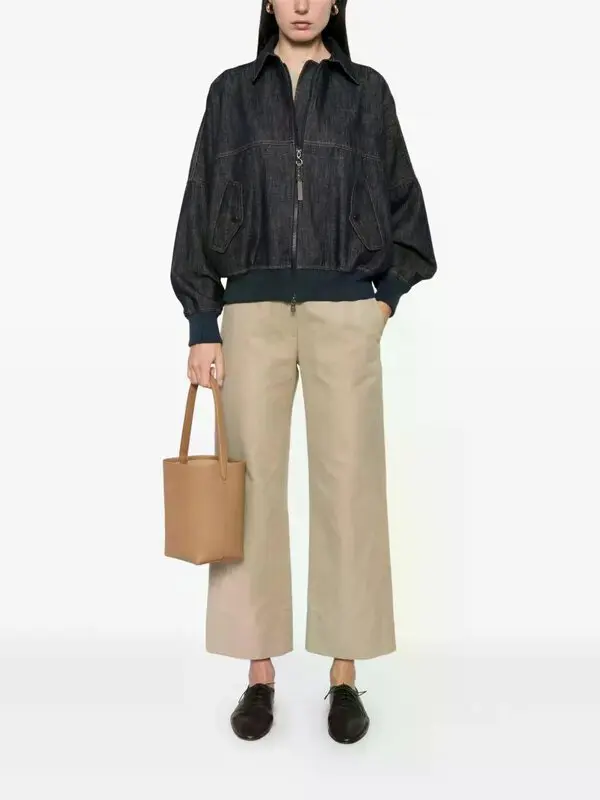 Brunello Cucinelli Twill-weave Trousers - Neutrals