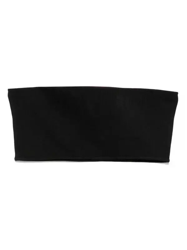 TOTEME Knitted Bandeau - Black