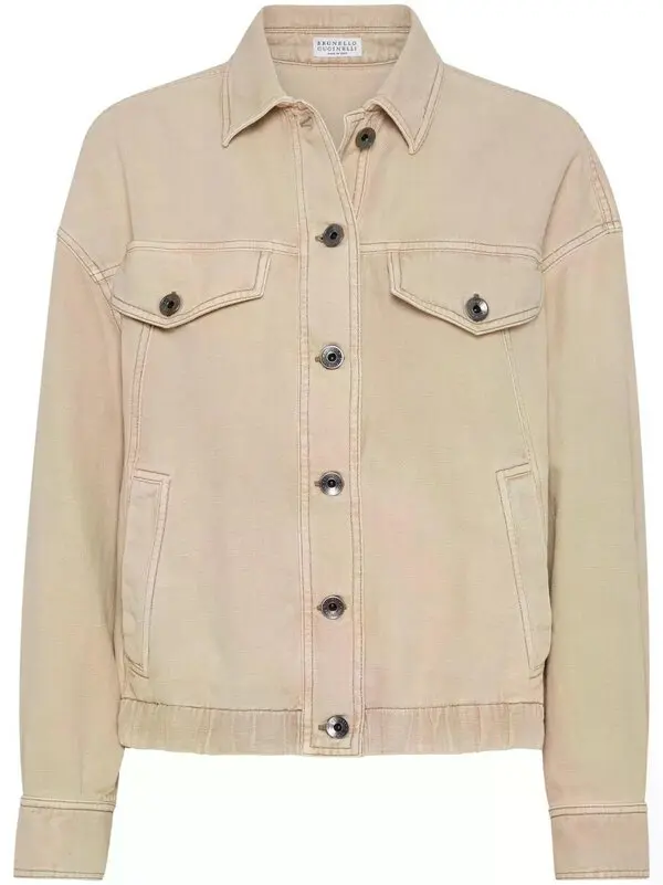 Brunello Cucinelli Monili Jacket - Neutrals