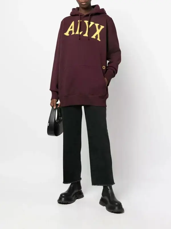 1017 Alyx 9sm Logo Print Hoodie