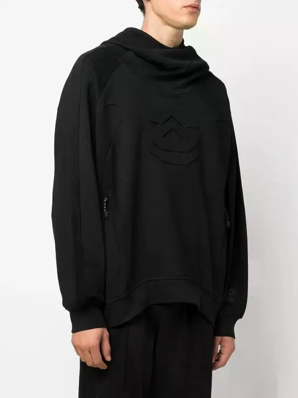 Alexander McQueen Embossed Detail Loose-fit Hoodie