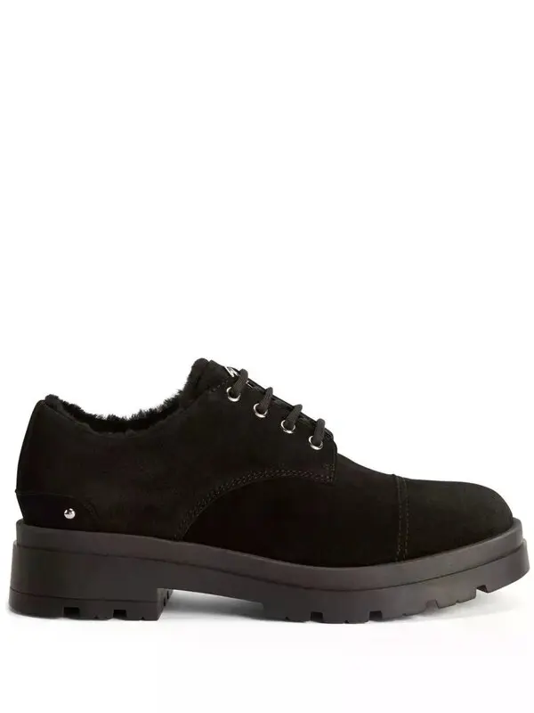 GIUSEPPE ZANOTTI Suede Lace-up Shoes