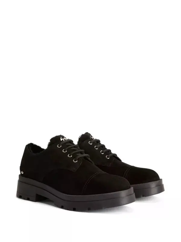 GIUSEPPE ZANOTTI Suede Lace-up Shoes