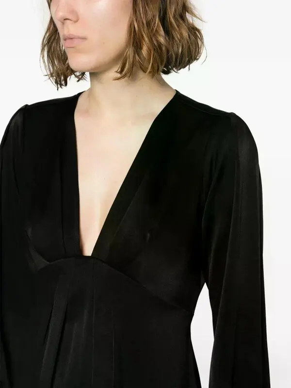 Michael Kors Satin-weave Mini Dress