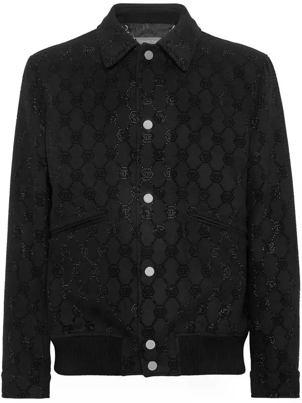 Philipp Plein Monogram Bomber Jacket