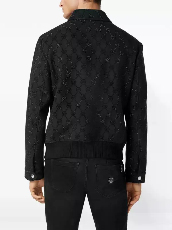 Philipp Plein Monogram Bomber Jacket