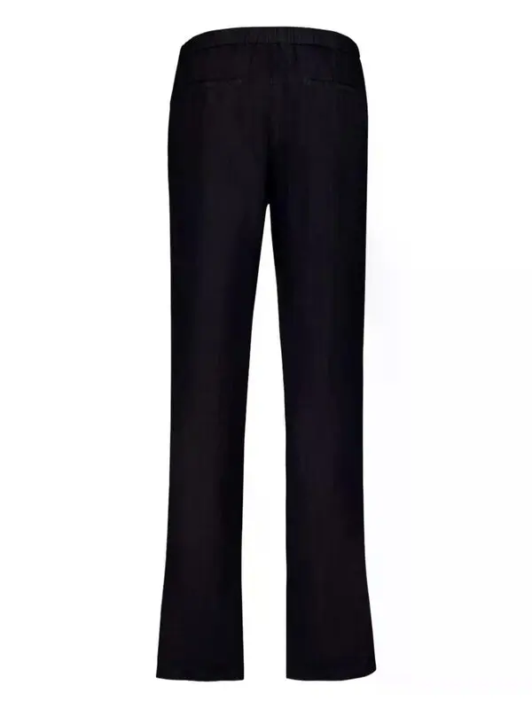 Boglioli Tailored Linen Trousers - Blue