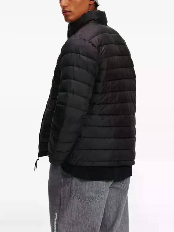 Karl Lagerfeld Quilted Zip-up Jacket