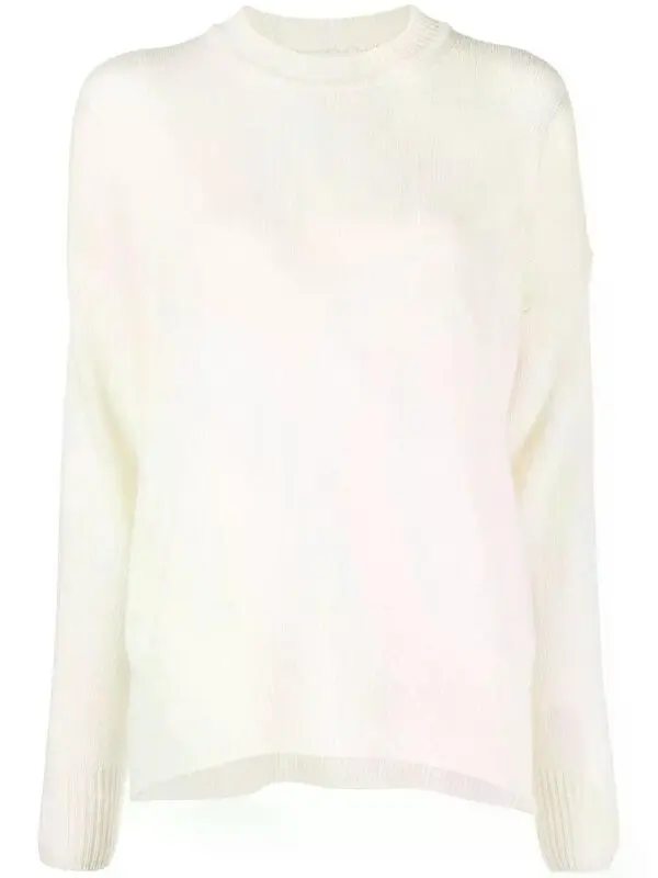 JIL SANDER Long-sleeve Knit Jumper - Neutrals