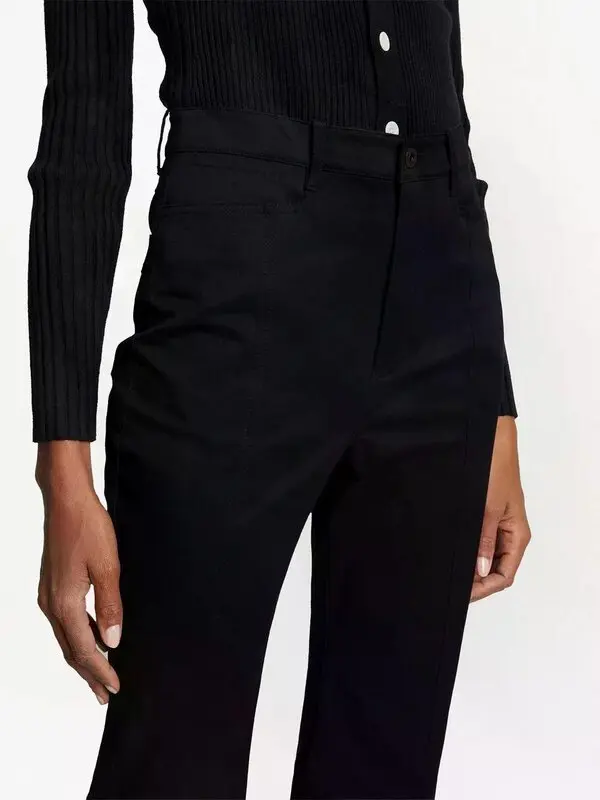 Proenza Schouler White Label Cropped Flared Trousers