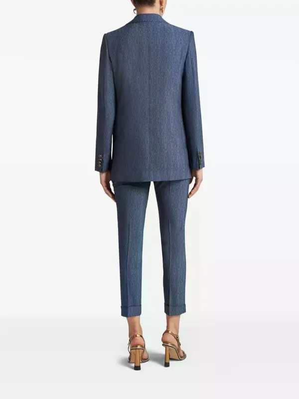 Etro Wool Blazer - Blue