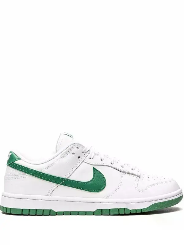 Nike Dunk Low "green Noise" Sneakers - White