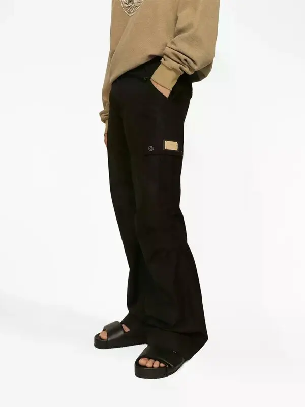 Dolce & Gabbana Cargo Pocket Cotton Trousers