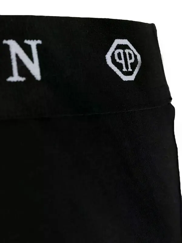 Philipp Plein Logo Embroidered Boxers