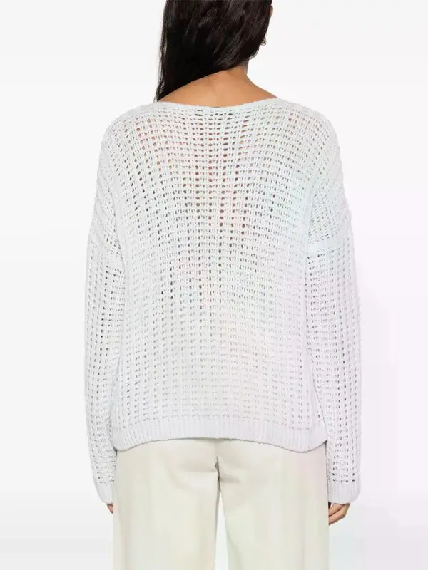 Incentive! Cashmere Open-knit Jumper