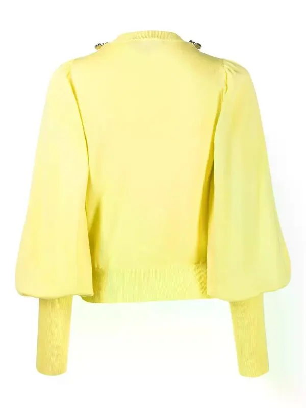 Philipp Plein Embellished Jumper - Yellow