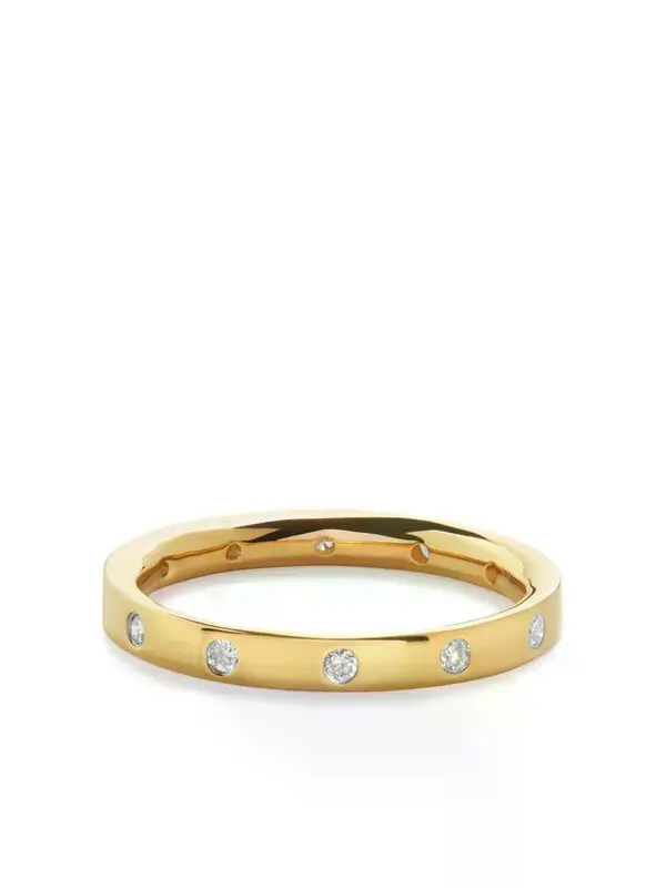 Monica Vinader Tone Diamond Ring