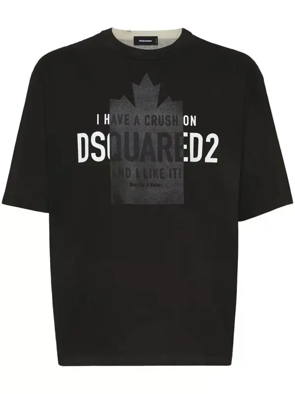 Dsquared2 Logo-print T-shirt - Black