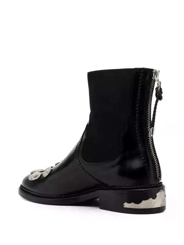 Toga Mix-badge Chelsea Boots