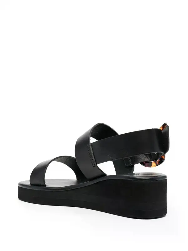 ANCIENT GREEK SANDALS 45mm Wedge Double-strap Sandals