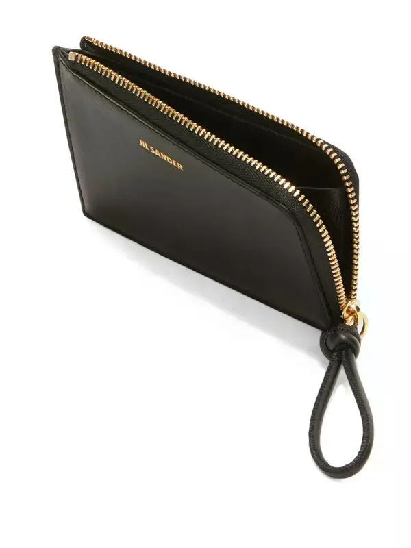 JIL SANDER Logo-lettering Leather Wallet