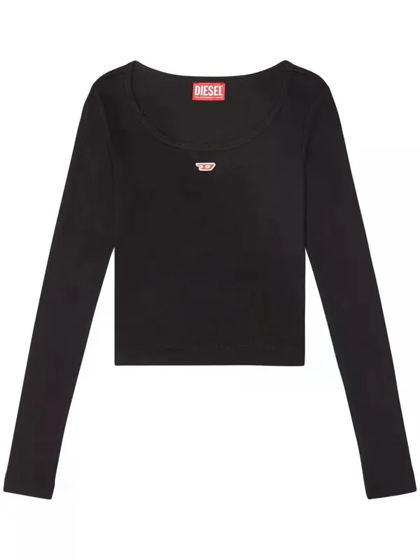 DIESEL® T-ballet-d Long-sleeve T-shirt - Black