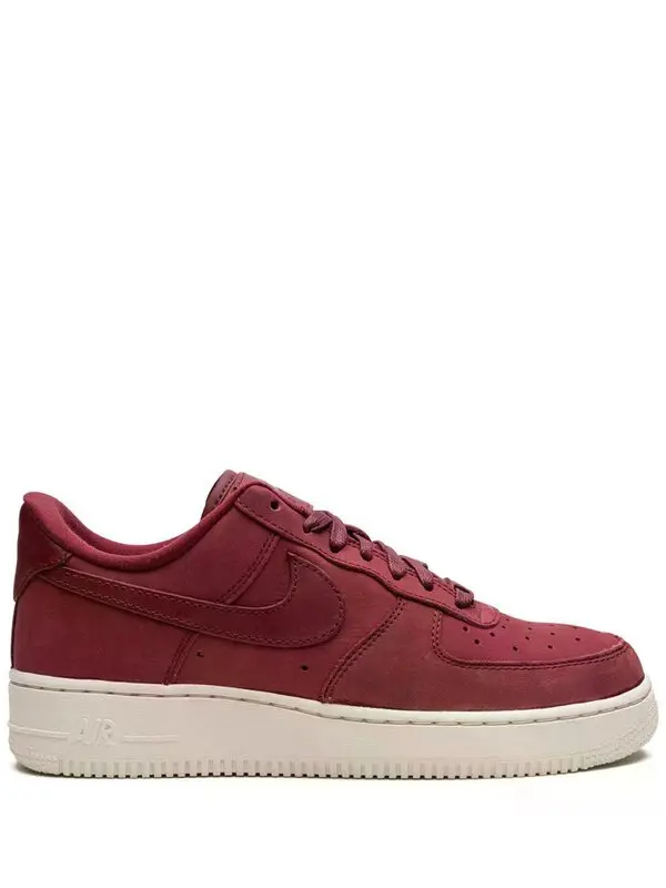 Nike Force 1 Low " Nubuck" Sneakers - Red